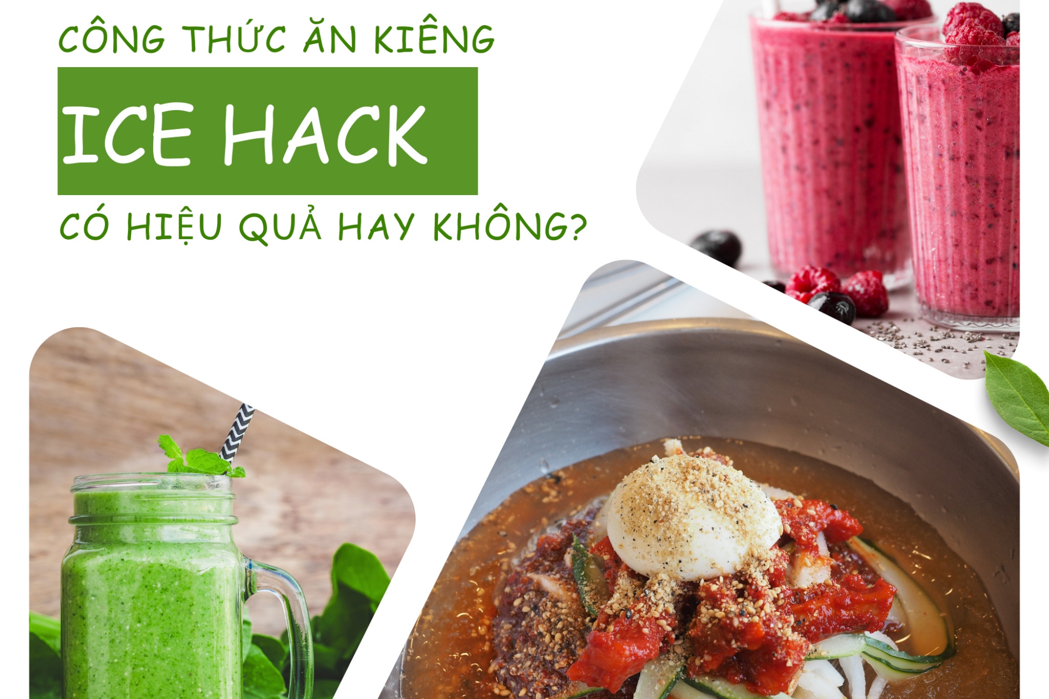 PHƯƠNG PHÁP ICE HACK CÓ THẬT SỰ HIỆU QUẢ CHO QUÁ TRÌNH GIẢM CÂN?